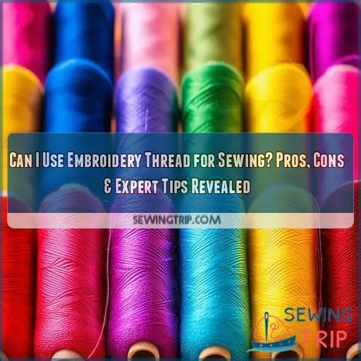 Can I Use Embroidery Thread for Sewing? Pros, Cons & Expert Tips Revealed