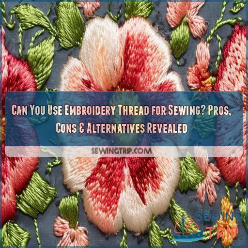 Can You Use Embroidery Thread for Sewing? Pros, Cons & Alternatives ...
