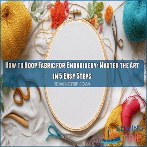 How to Hoop Fabric for Embroidery: Master the Art in 5 Easy Steps