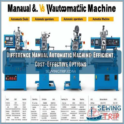 Difference Manual Automatic Machine: Efficient, Cost-Effective Options
