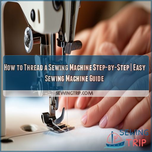 How to Thread a Sewing Machine Step-by-Step | Easy Sewing Machine Guide