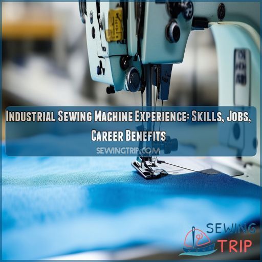 Industrial Sewing Machine Experience: Skills, Jobs, Career Benefits