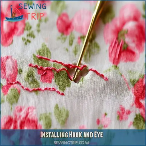 How to Sew Hook and Eye Closures: Easy Steps for Perfect Fastening