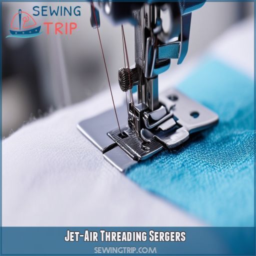 Self-Threading Sergers: Improve Your Sewing Efficiency and Enjoyment