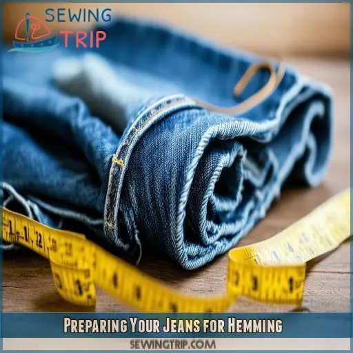 How to Hem Jeans Without a Sewing Machine: Easy No-Stitch DIY Guide