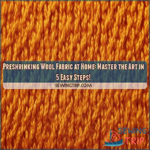 Preshrinking Wool Fabric at Home: Master the Art in 5 Easy Steps!