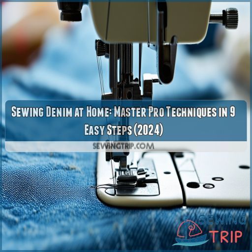 Sewing Denim at Home: Master Pro Techniques in 9 Easy Steps (2024)