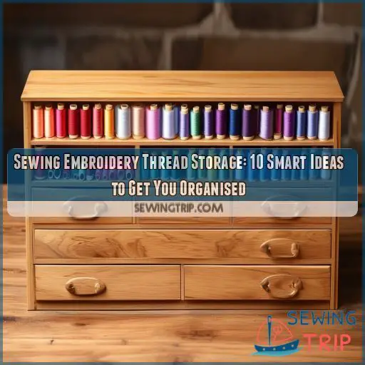Sewing Embroidery Thread Storage: 10 Smart Ideas to Get You Organised