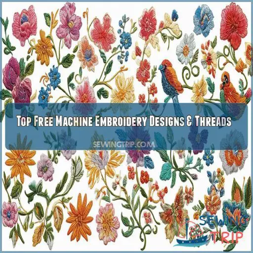 Top Free Machine Embroidery Designs & Threads