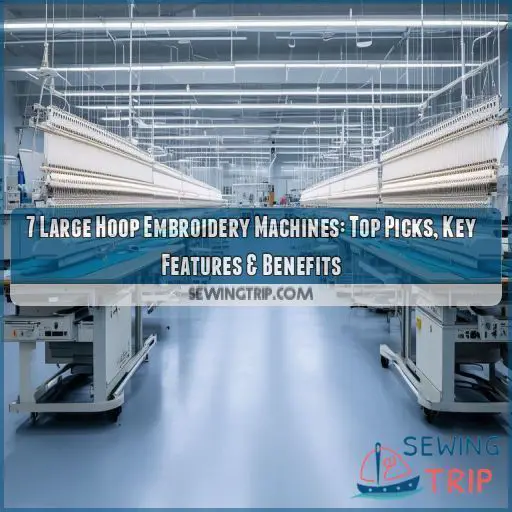 7 Large Hoop Embroidery Machines: Top Picks, Key Features & Benefits