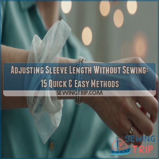 Adjusting Sleeve Length Without Sewing: 15 Quick & Easy Methods