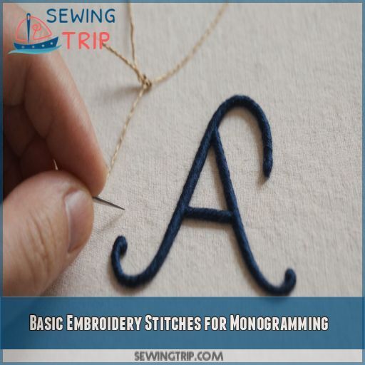 Embroidery Stitches for Monogramming Clothes: a Stylish Guide