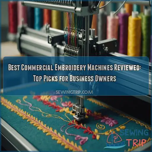 Best Commercial Embroidery Machines Reviewed: Top Picks for Business Owners