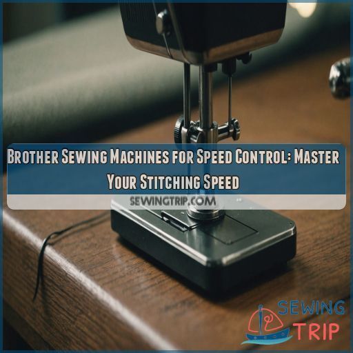 Brother Sewing Machines for Speed Control: Master Your Stitching Speed