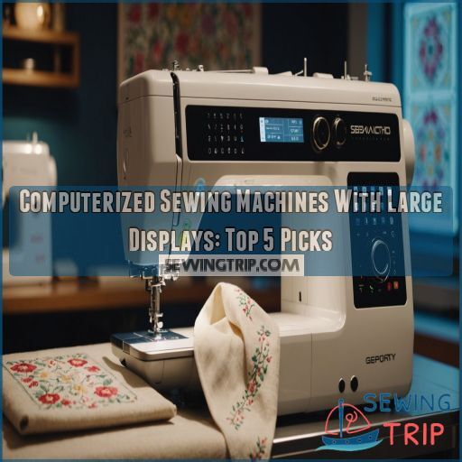 Computerized Sewing Machines With Large Displays: Top 5 Picks