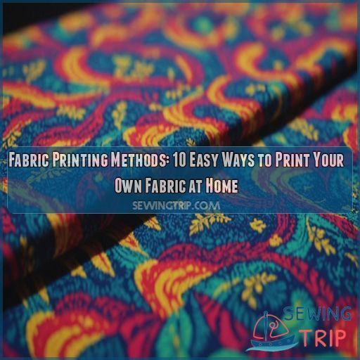 Fabric Printing Methods: 10 Easy Ways to Print Your Own Fabric at Home