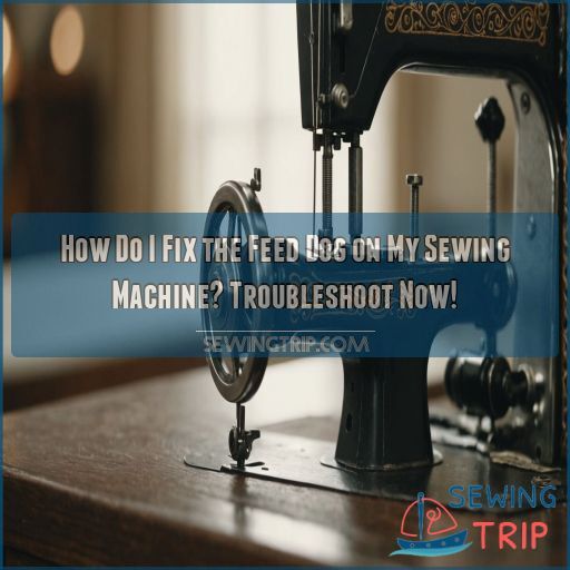 How Do I Fix the Feed Dog on My Sewing Machine? Troubleshoot Now!