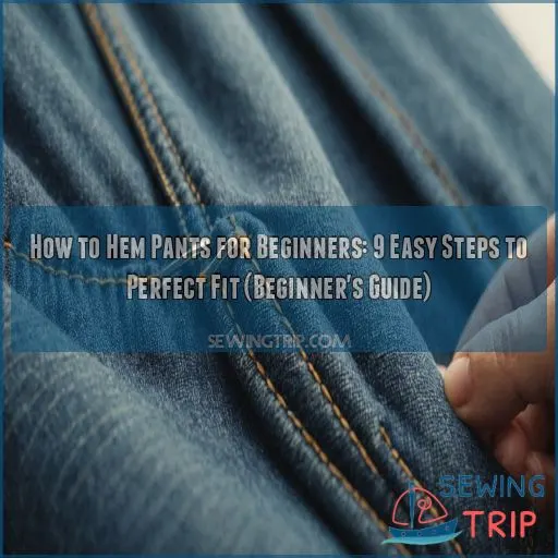 How to Hem Pants for Beginners: 9 Easy Steps to Perfect Fit (Beginner's ...