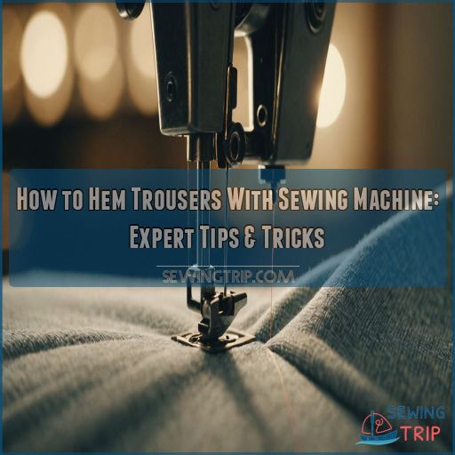How to Hem Trousers With Sewing Machine: Expert Tips & Tricks