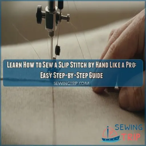 Learn How to Sew a Slip Stitch by Hand Like a Pro: Easy Step-by-Step Guide