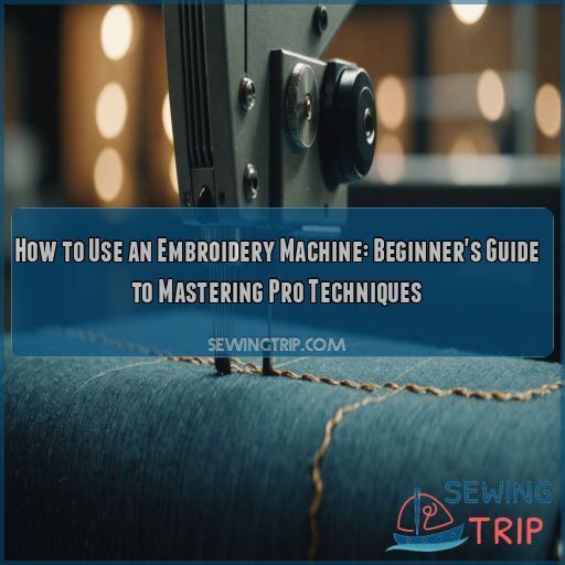 How to Use an Embroidery Machine: Beginner's Guide to Mastering Pro ...