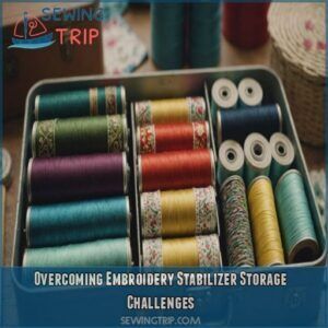Revolutionize Your Sewing Space: Embroidery Stabilizer Storage Ideas ...