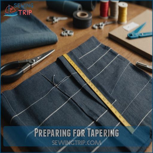 Tapering Wide Leg Pants Tutorial: Easy Step-by-Step Guide