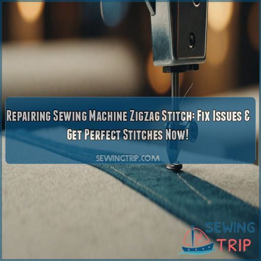 Repairing Sewing Machine Zigzag Stitch: Fix Issues & Get Perfect ...