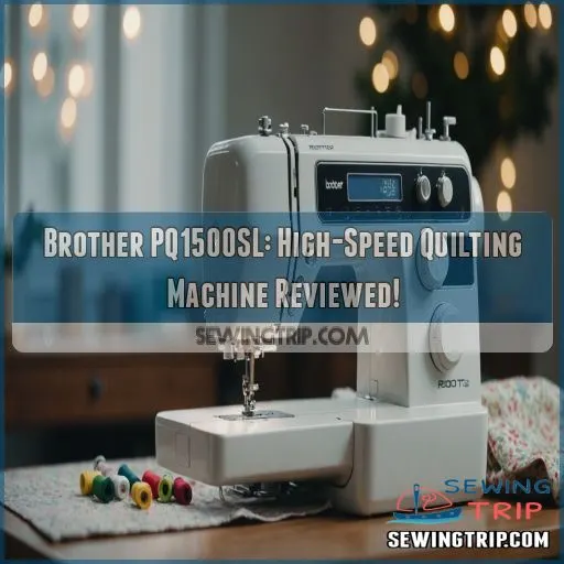 Brother PQ1500SL: High-Speed Quilting Machine Reviewed!
