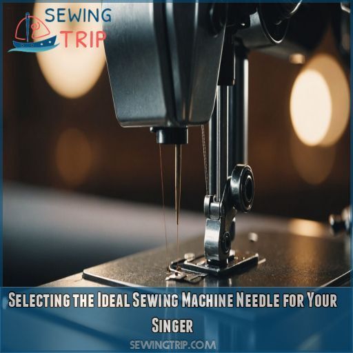 The Singer Sewing Machine's Secret: Choosing the Perfect Needle