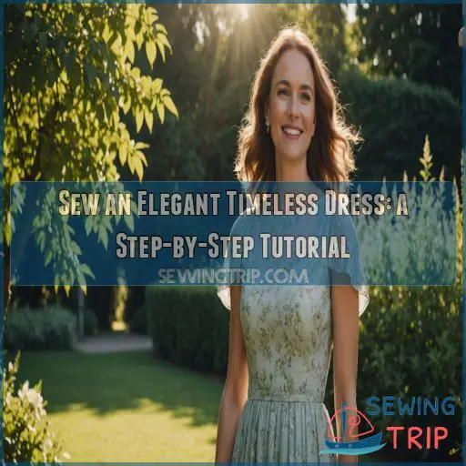Sew an Elegant Timeless Dress: a Step-by-Step Tutorial