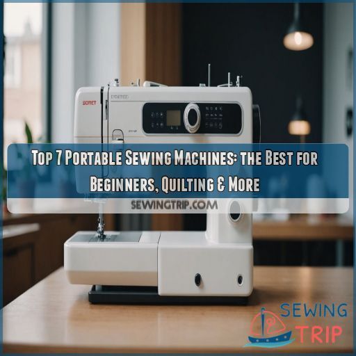 Top 7 Portable Sewing Machines: the Best for Beginners, Quilting & More