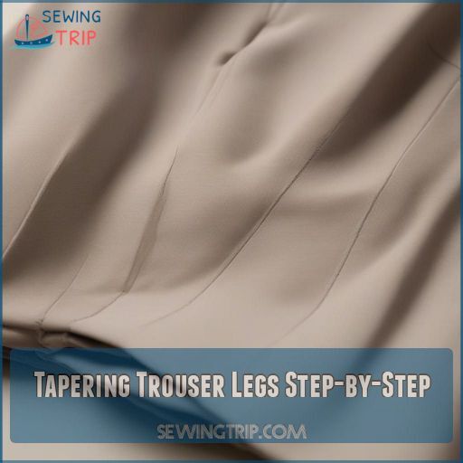 Tapering Wide Leg Pants Tutorial: Easy Step-by-Step Guide