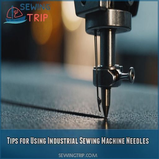 Industrial Sewing Machine Needles: Master Guide to Needle Types & Tips