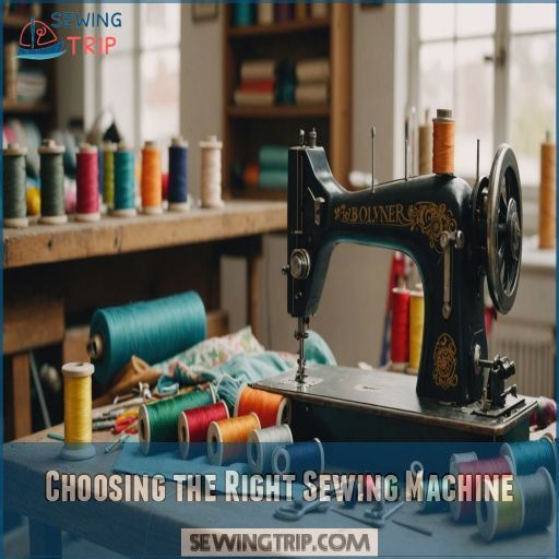 What Are the Guidelines for Choosing a Sewing Machine?
