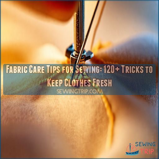 Fabric Care Tips for Sewing: 120+ Tricks to Keep Clothes Fresh