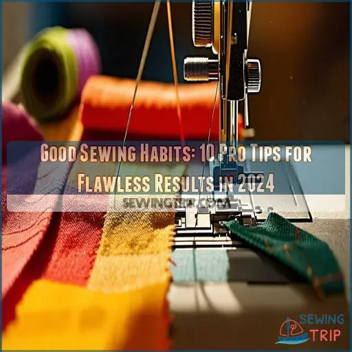 Good Sewing Habits: 10 Pro Tips for Flawless Results in 2024
