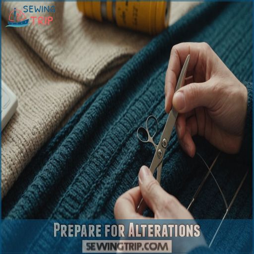 How to Alter Your Sweater to Fit Perfectly in 8 Minutes!