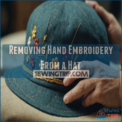 How to Remove Embroidery From Hat: Expert Tips and Methods