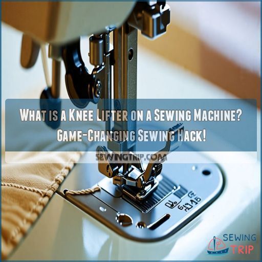 What is a Knee Lifter on a Sewing Machine? Game-Changing Sewing Hack!
