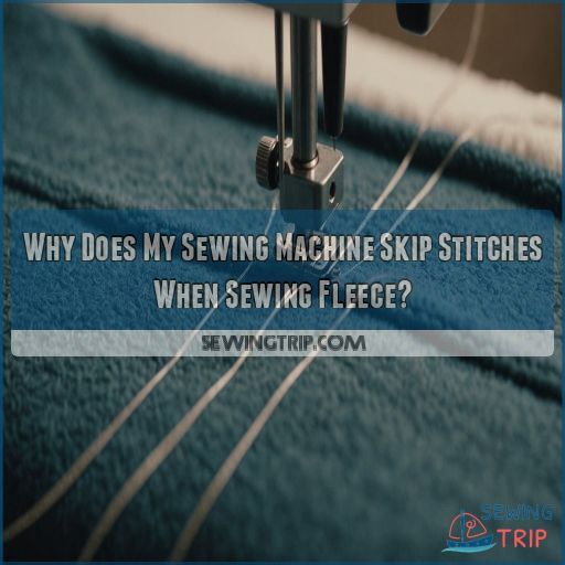 Why Does My Sewing Machine Skip Stitches When Sewing Fleece?