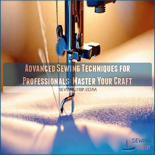 Advanced Sewing Techniques for Professionals: Master Your Craft