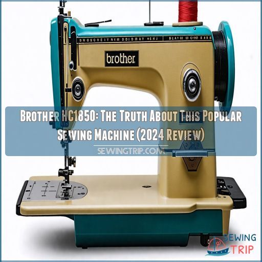 Brother HC1850: The Truth About This Popular Sewing Machine (2024 Review)