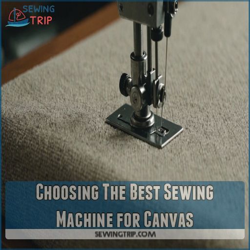 Best Canvas Sewing Machine: Top 8 Picks for 2024 (Expert-Approved)