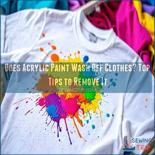 Does Acrylic Paint Wash Off Clothes? Top Tips to Remove It