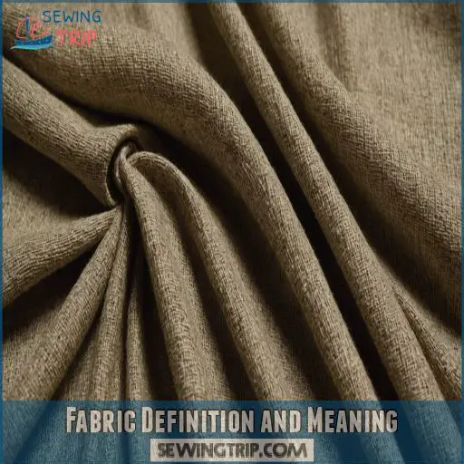 Fabric Dictionary: Definitions, Types, and Uses Explained
