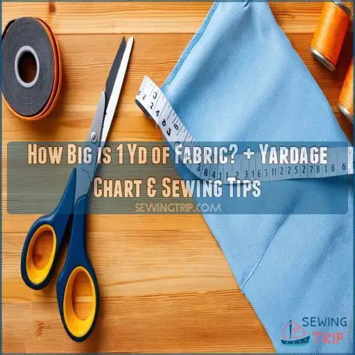 How Big is 1 Yd of Fabric? + Yardage Chart & Sewing Tips