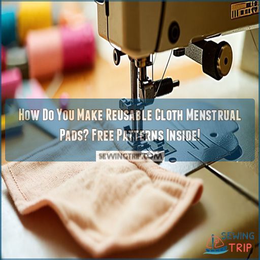 How Do You Make Reusable Cloth Menstrual Pads? Free Patterns Inside!