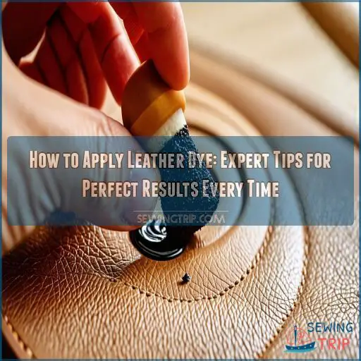 How to Apply Leather Dye: Expert Tips for Perfect Results Every Time