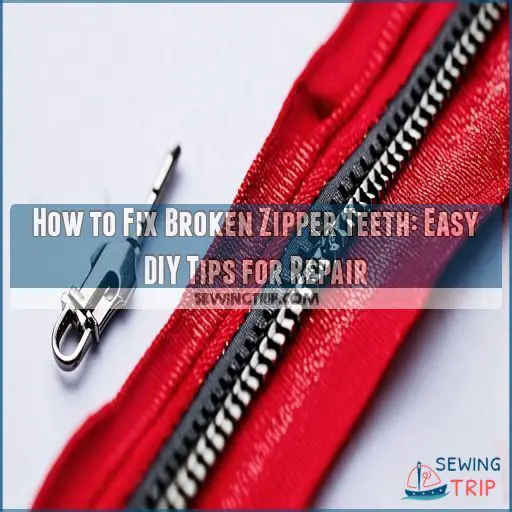 How to Fix Broken Zipper Teeth: Easy DIY Tips for Repair